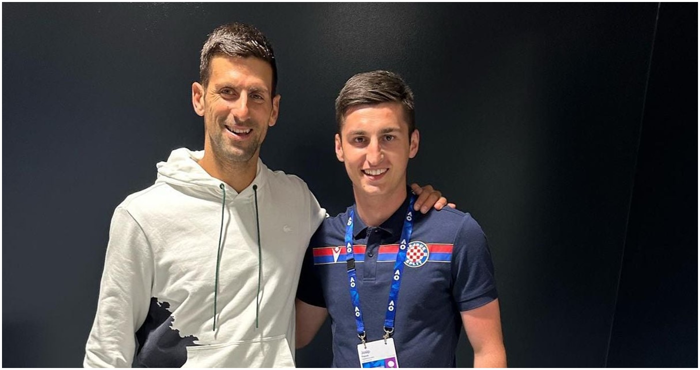 SVEĆENIK NA TERENU: Mladi svećenik u dresu Hajduka uhvatio Đokovića i ...